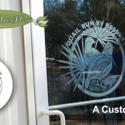 Commercial Logos - Etched Glass Doors Florida